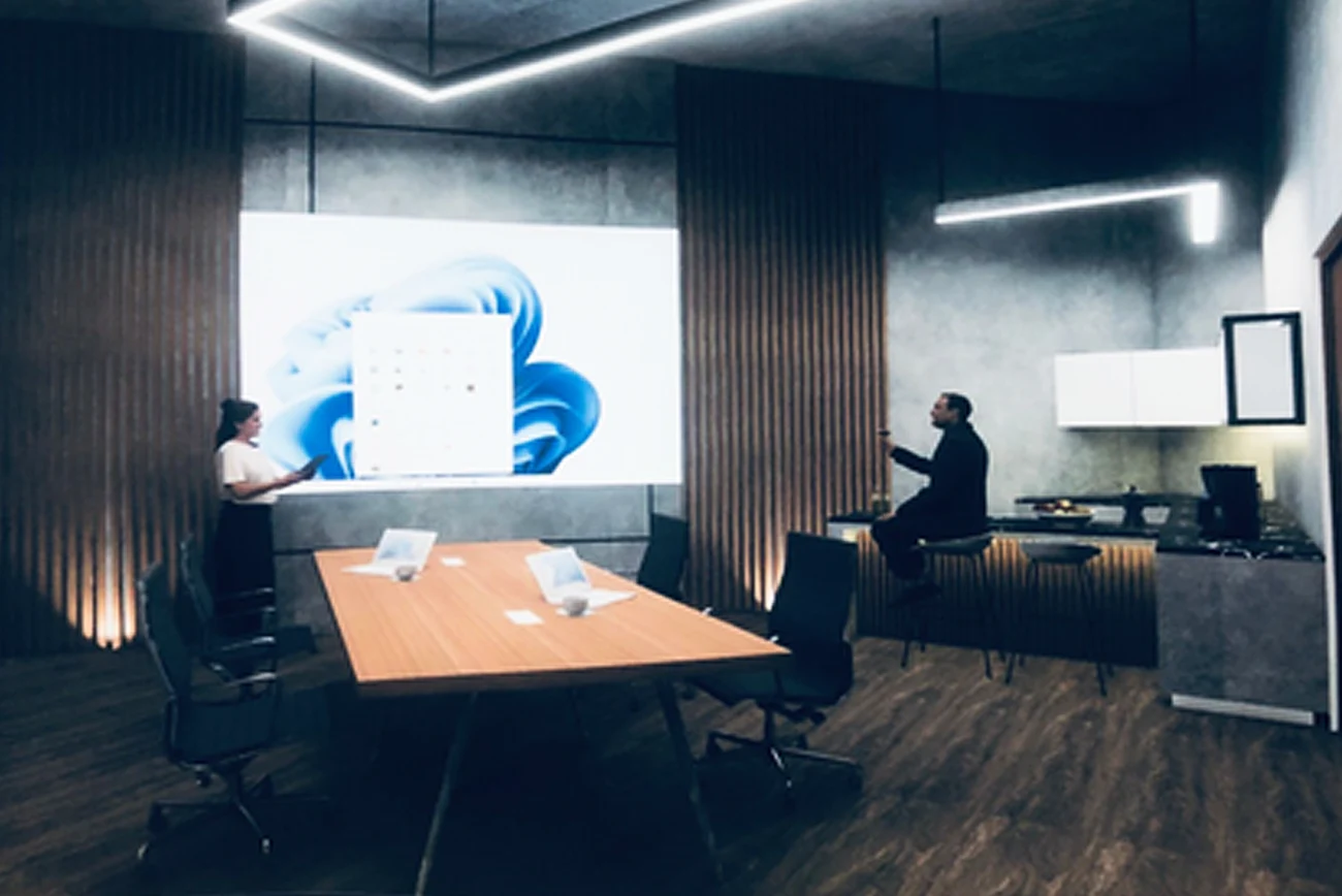 LED Display P1.83 Meeting Room IPB Proyek Datavis